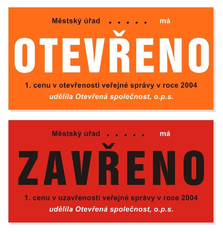 Otevřeno - zavřeno? - Žena.cz - magazín pro ženy