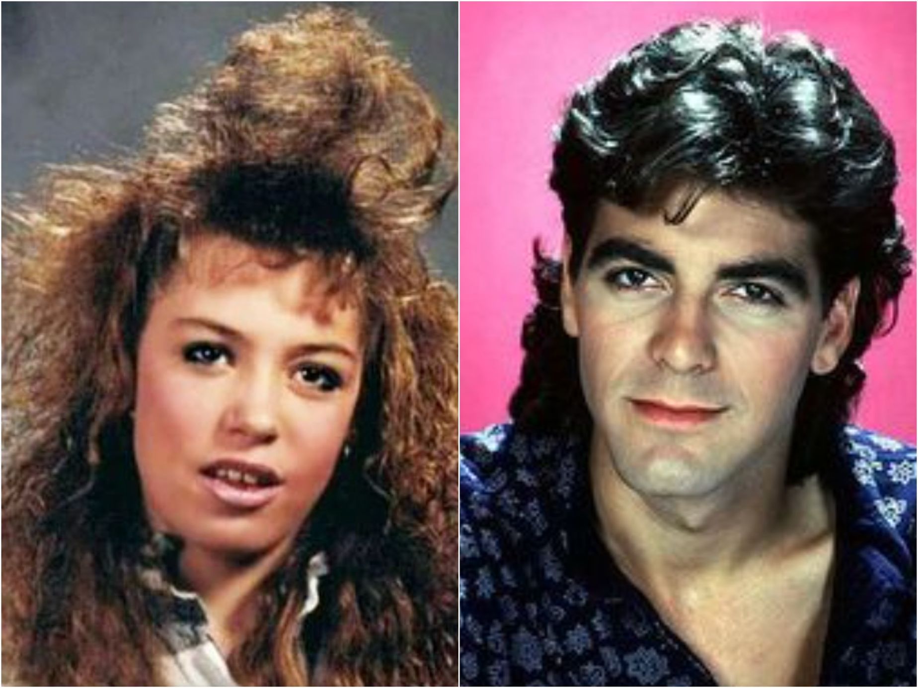 "Komedie na hlavě." Šílené účesy z 80. let, ze kterých vstávají vlasy ...