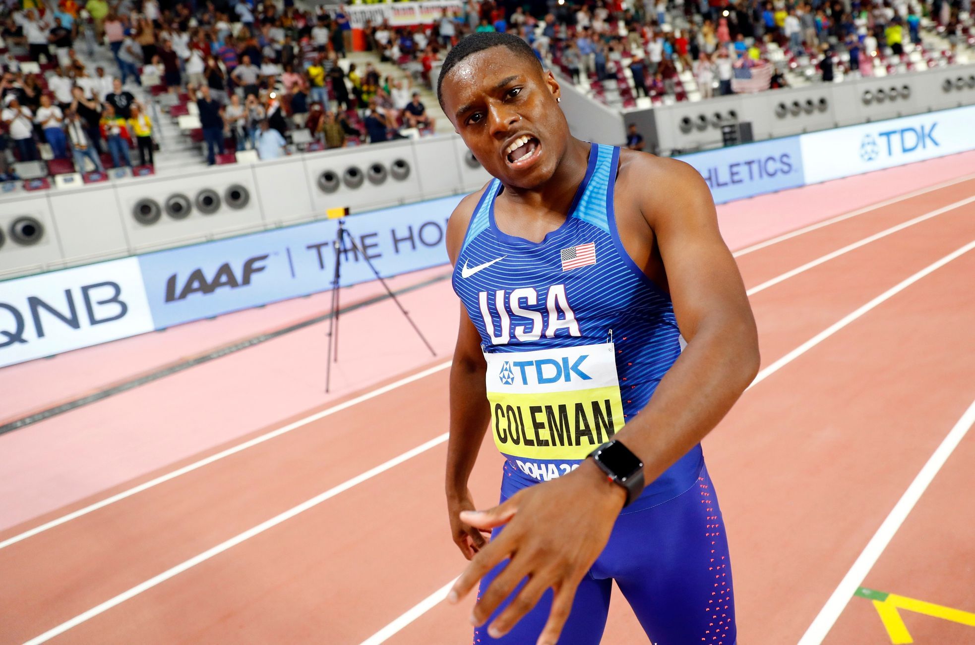 Sprinter Coleman dostal dvouletý distanc a přijde o OH - Aktuálně.cz