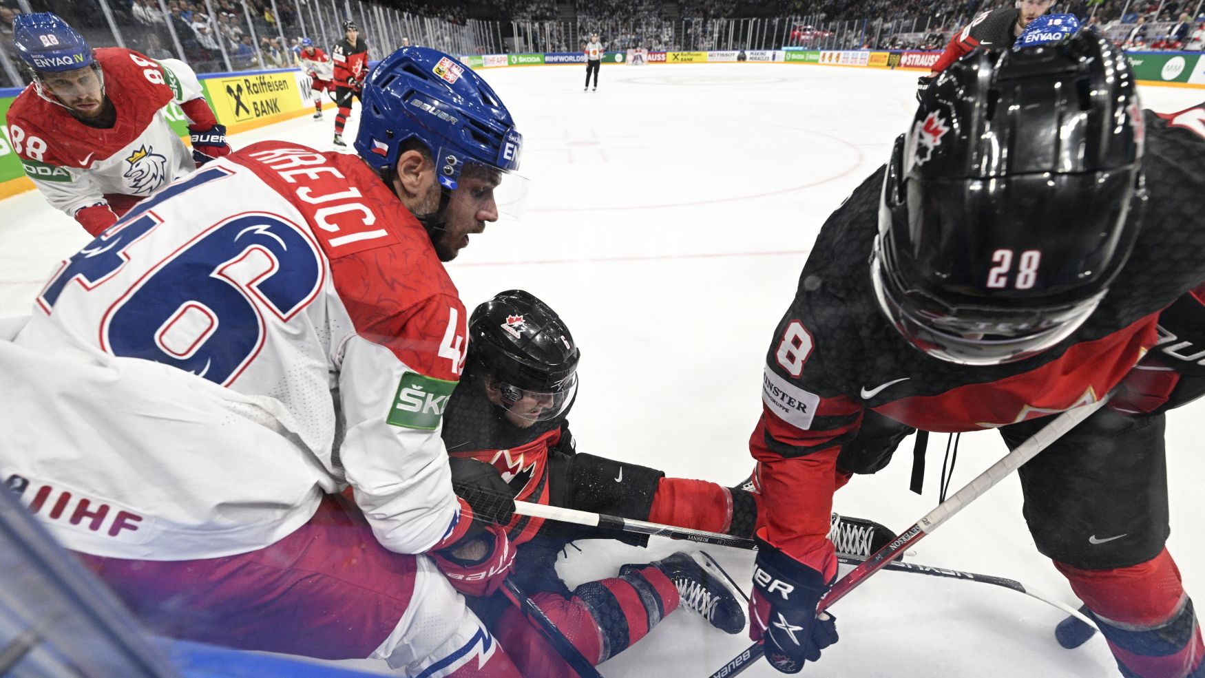 Semifinále MS v hokeji živě: Česko - Kanada - Aktuálně.cz