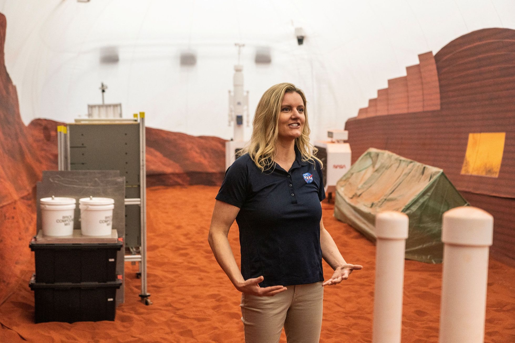 Nahlédněte do modulu, kde NASA trénuje pobyt na Marsu - Aktuálně.cz