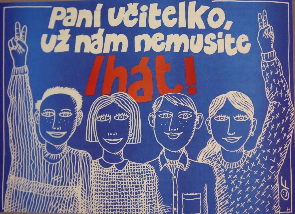 Plakáty sametové revoluce - Aktuálně.cz