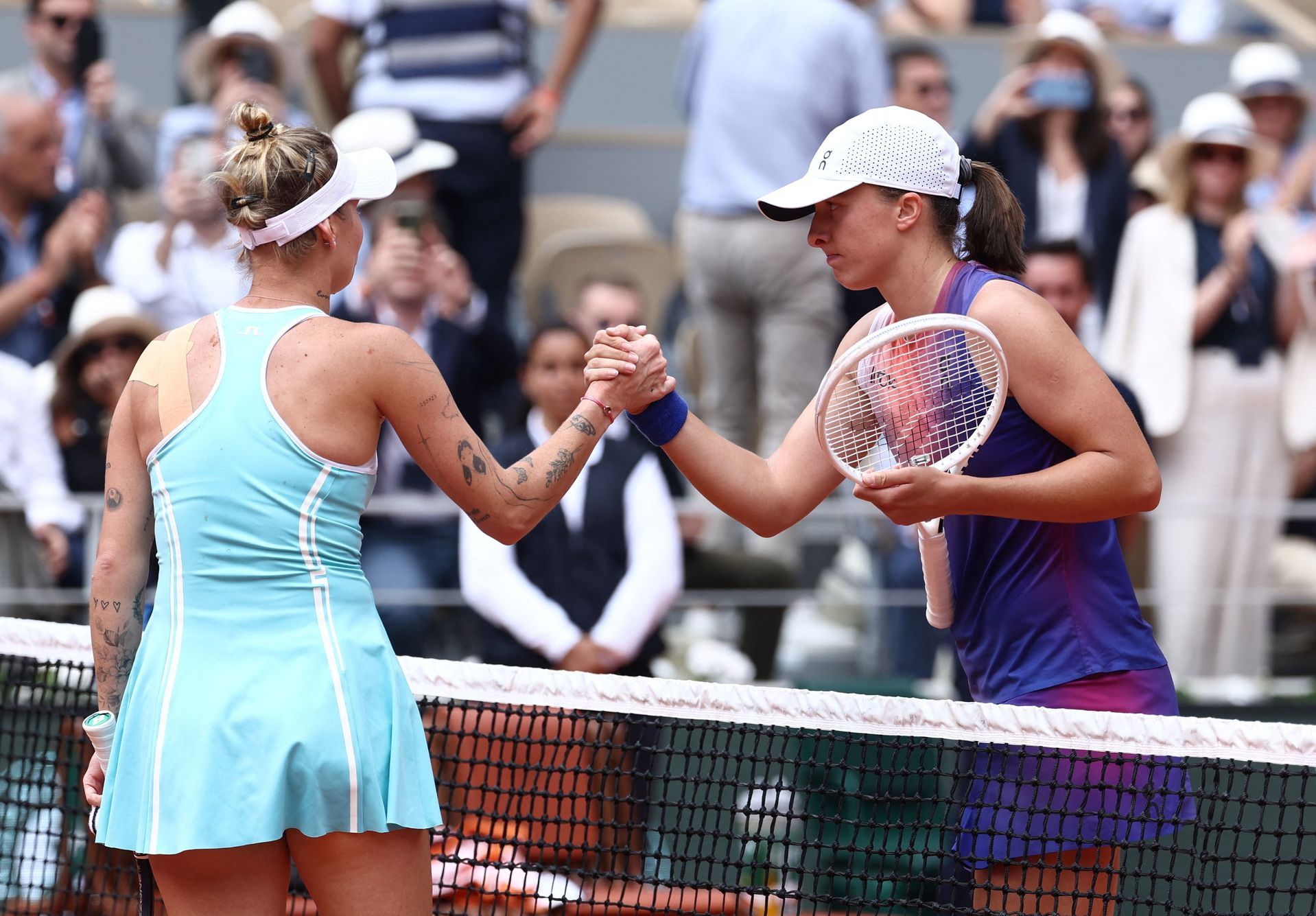 Vondroušovou kritizují za pasivitu i podání ruky. Polka vytáhla ...