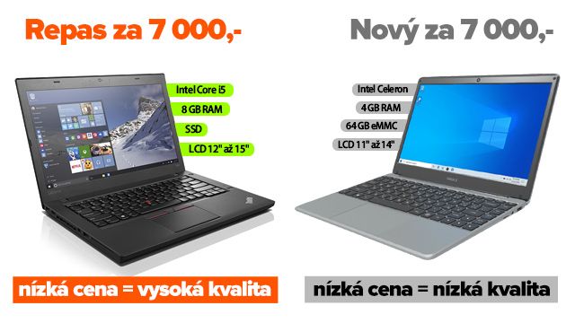 Repasované notebooky. Znáte všechny výhody, i na co si dát pozor ...