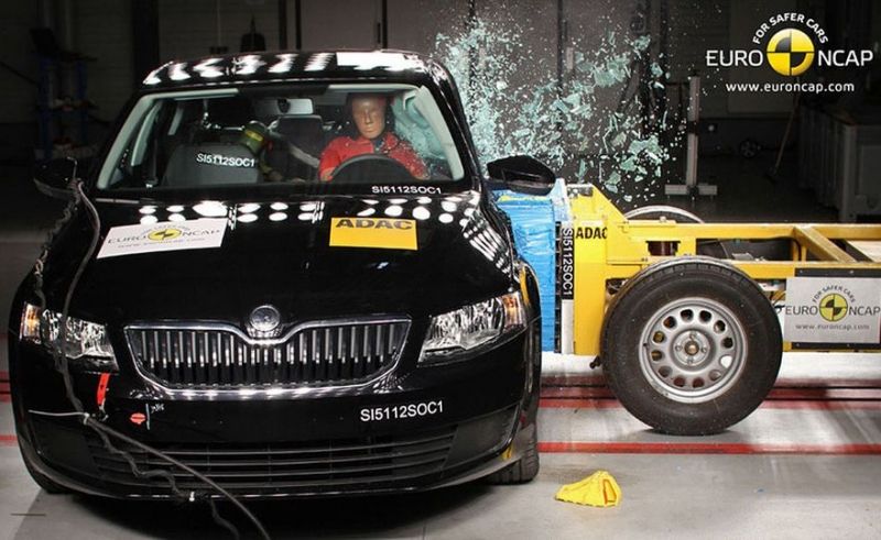 Octavia má pět hvězdiček za crash test až na 3. pokus - Aktuálně.cz