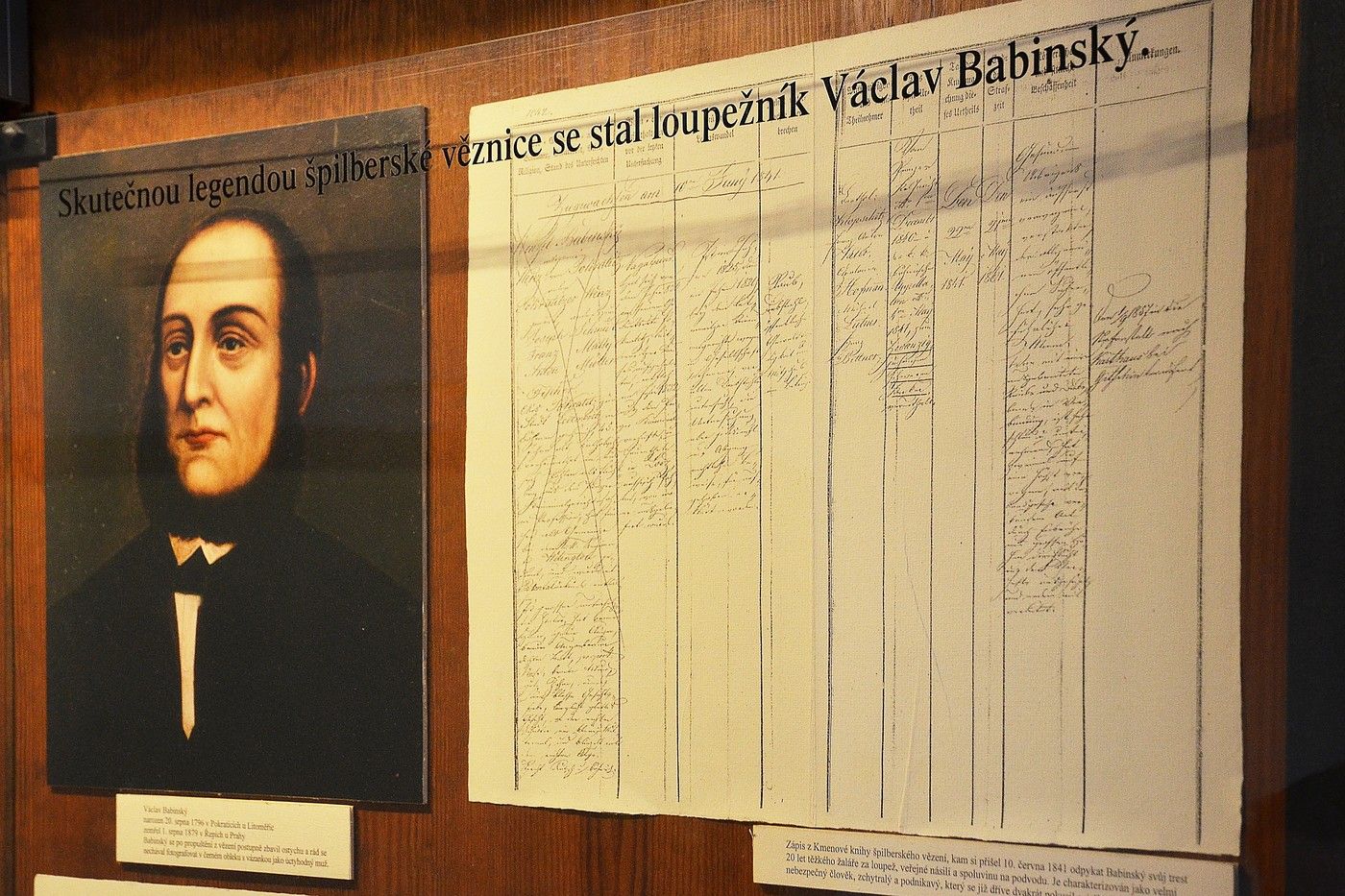 Před 145 lety zemřel slavný loupežník Václav Babinský. Narodil se v ...