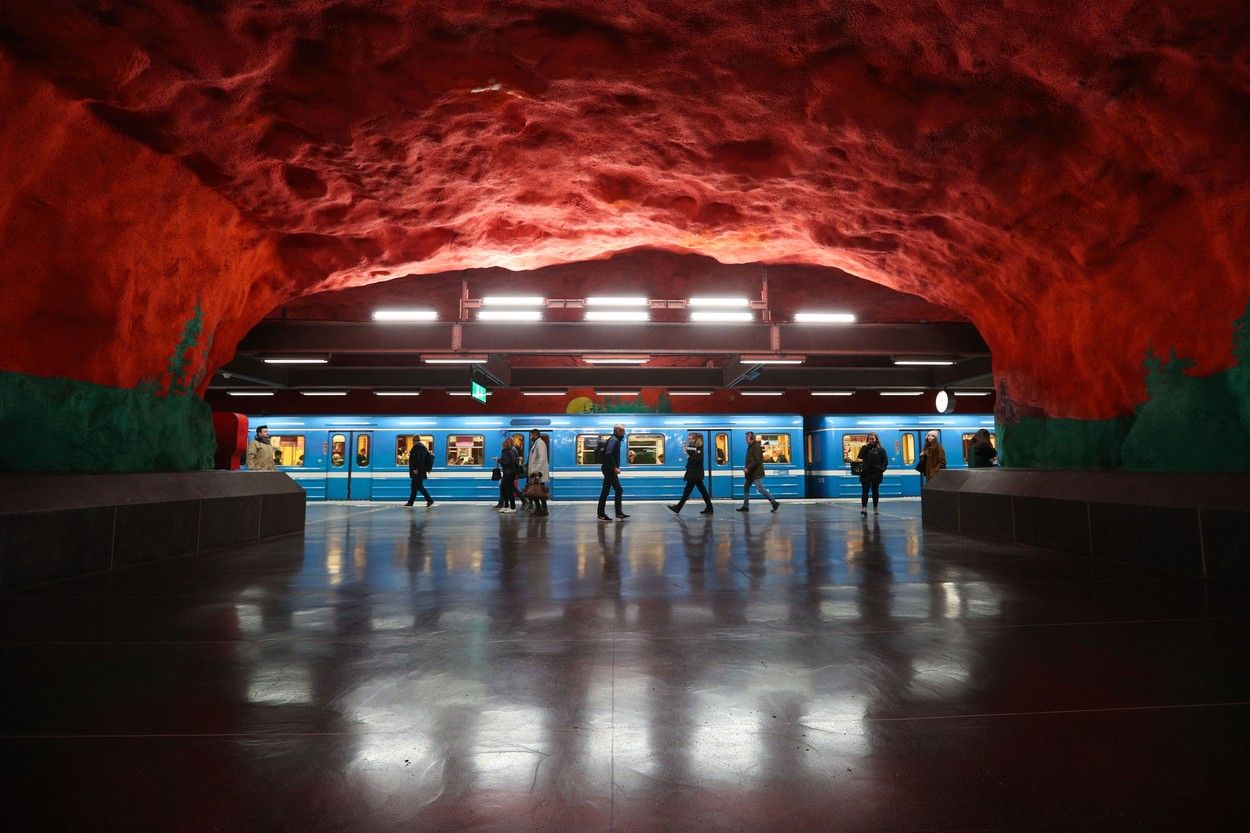 Tady se vyplatí cestovat pod zemí. Nejkrásnější stanice metra planety - Aktuálně.cz