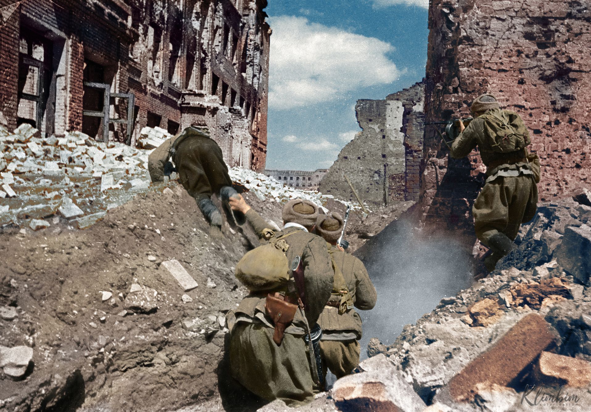 Bitva o Stalingrad - barevné snímky - Aktuálně.cz