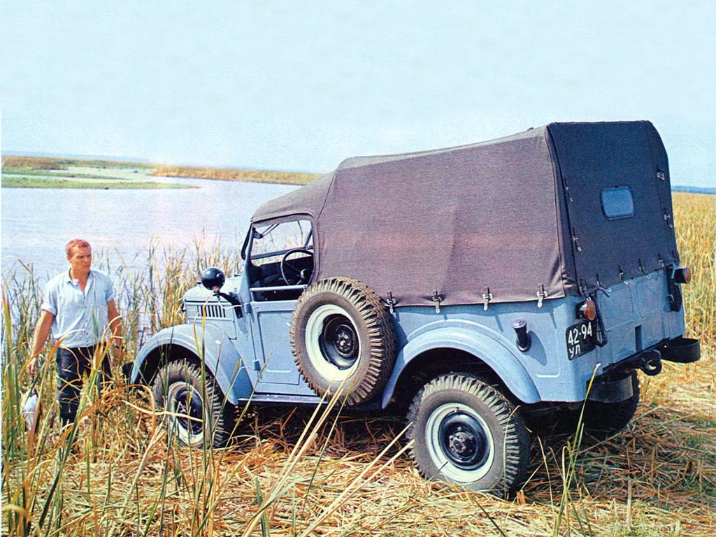 Gazík je dodnes vojenskou ikonou. Připomeňte si GAZ 69, měl i dvojče z ...