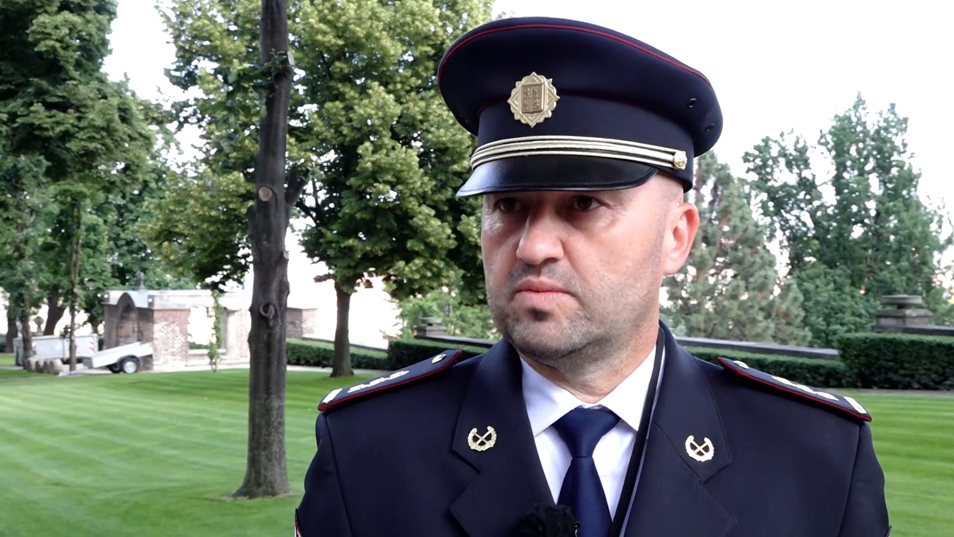 Šéf ochranky prezidenta Martin Baláž na videu z července 2020 - Aktuálně.cz