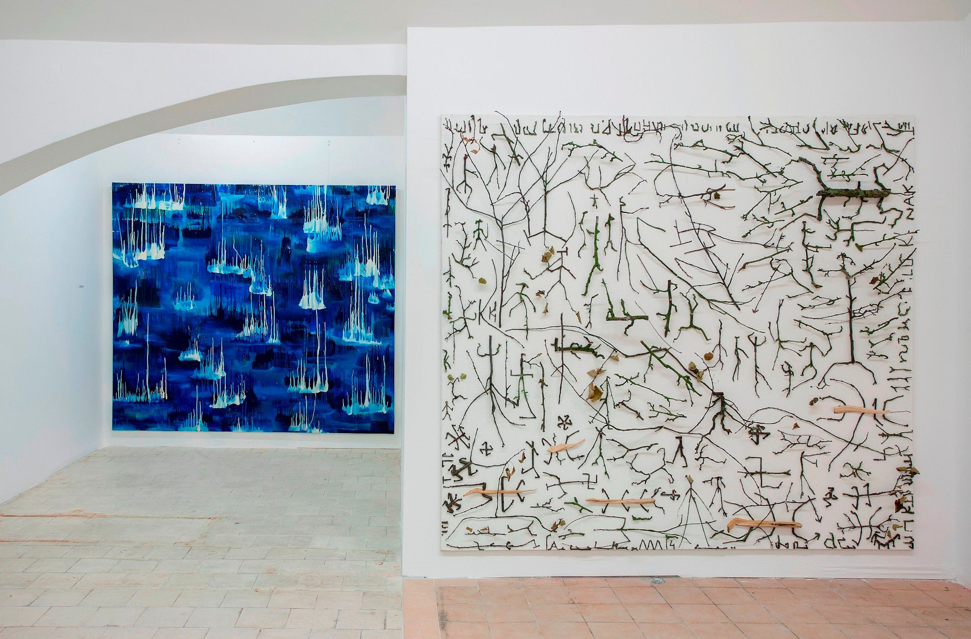 Martin Mainer převlékl své dávné malby do modrých dresů - Aktuálně.cz