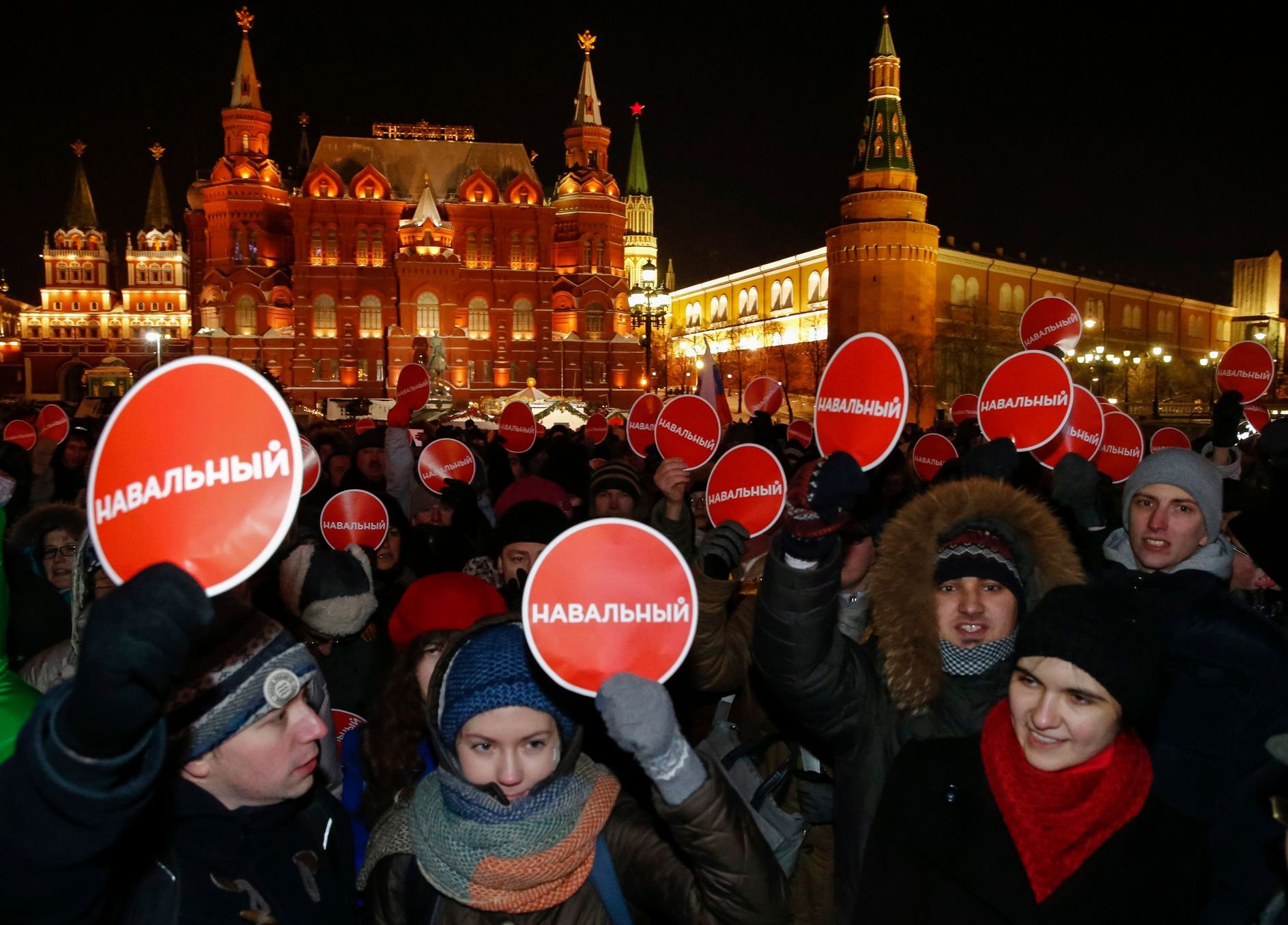 Ruská policie dále zatýká po demonstraci za Navalného - Aktuálně.cz
