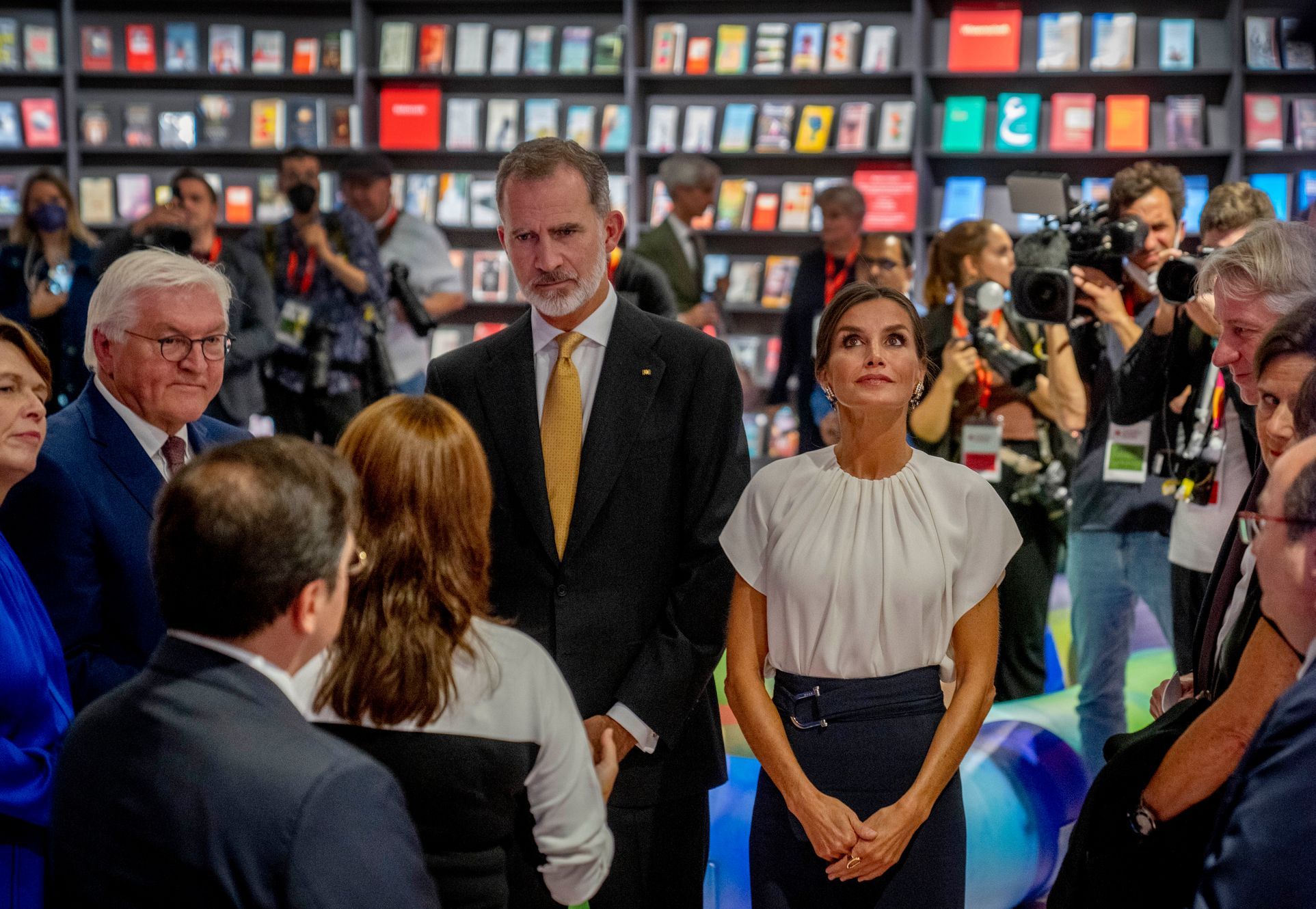 Steinmeier a španělský král zahájili knižní veletrh, vystoupí nobelista ...