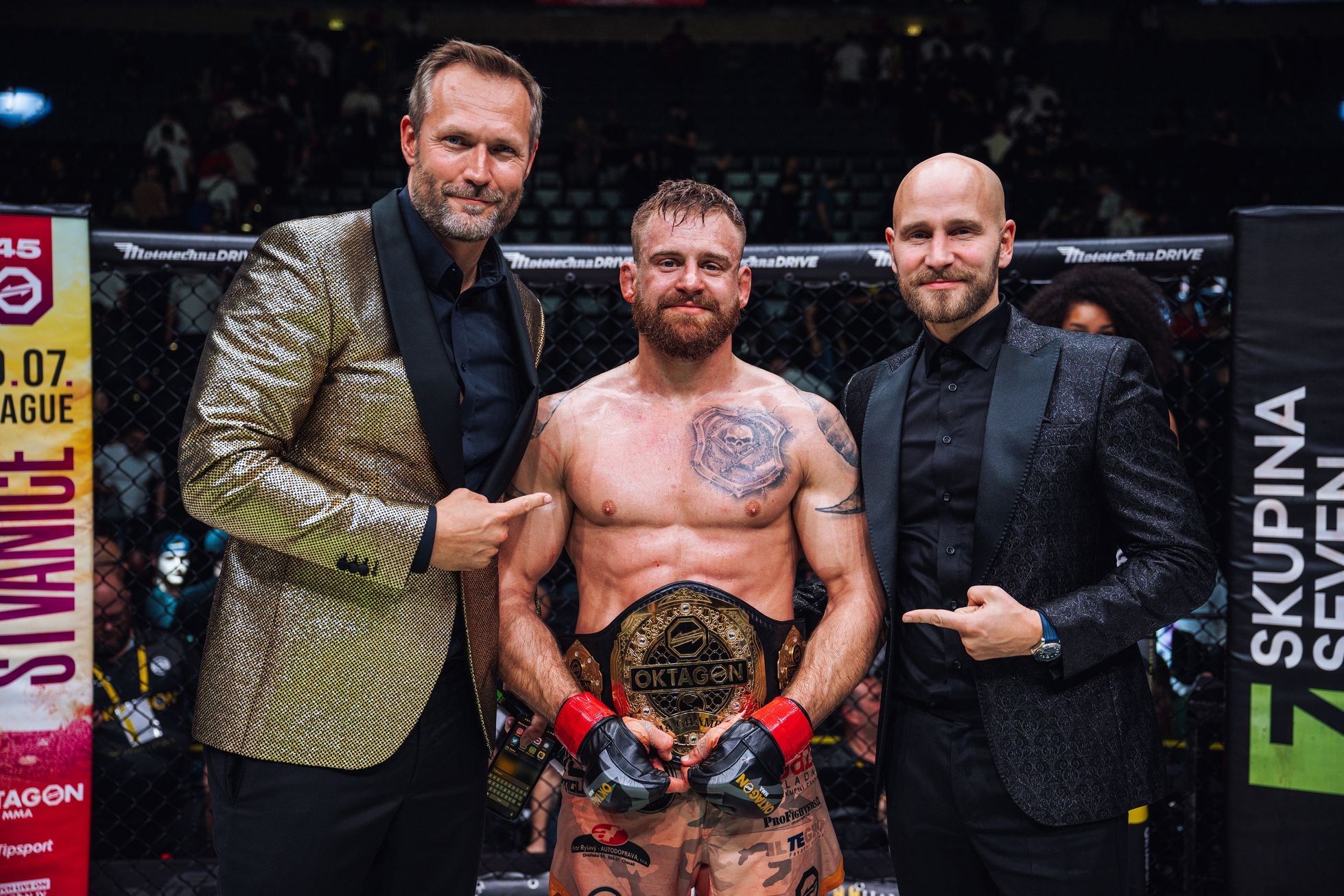 Kincl na historickém turnaji Oktagonu přišel o pás šampiona - Aktuálně.cz