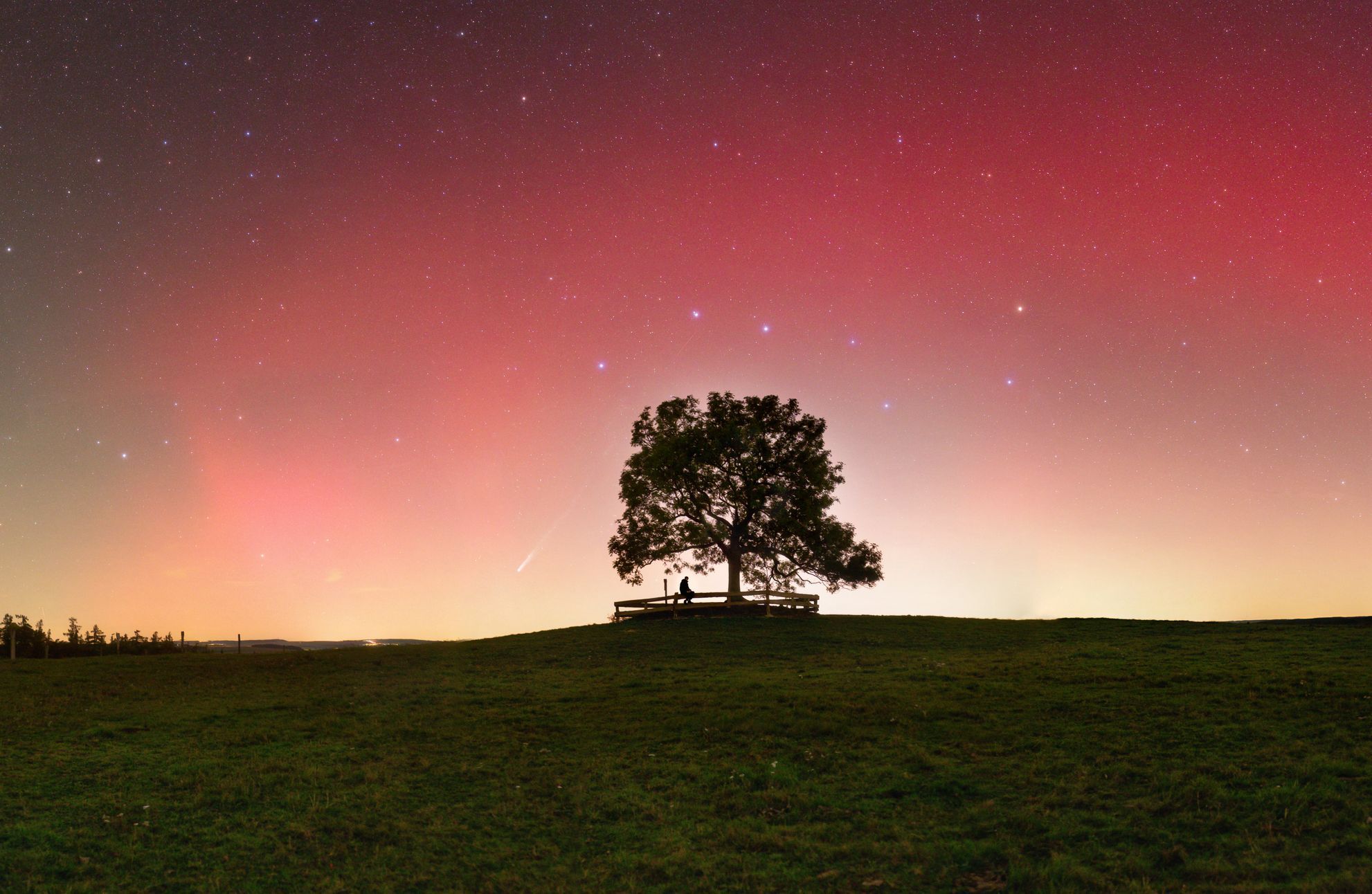 Dvě komety a jeden český triumf: Fotografii Petra Horálka ocenila NASA ...