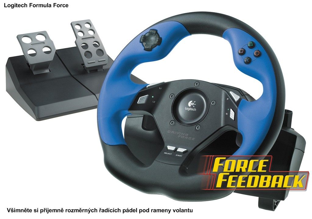 Volanty: Logitech Driving Force vs. Formula Force EX - Aktuálně.cz