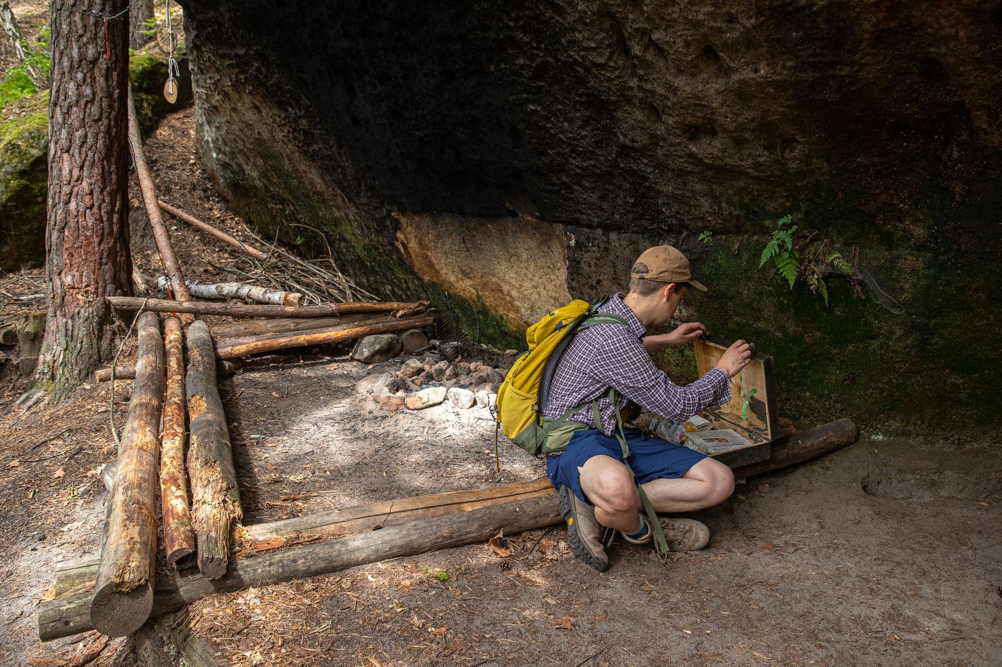 Spor o kempy na Kokořínsku pokračuje. Chci tramping, ale legální, říká ministr Hladík - Aktuálně.cz