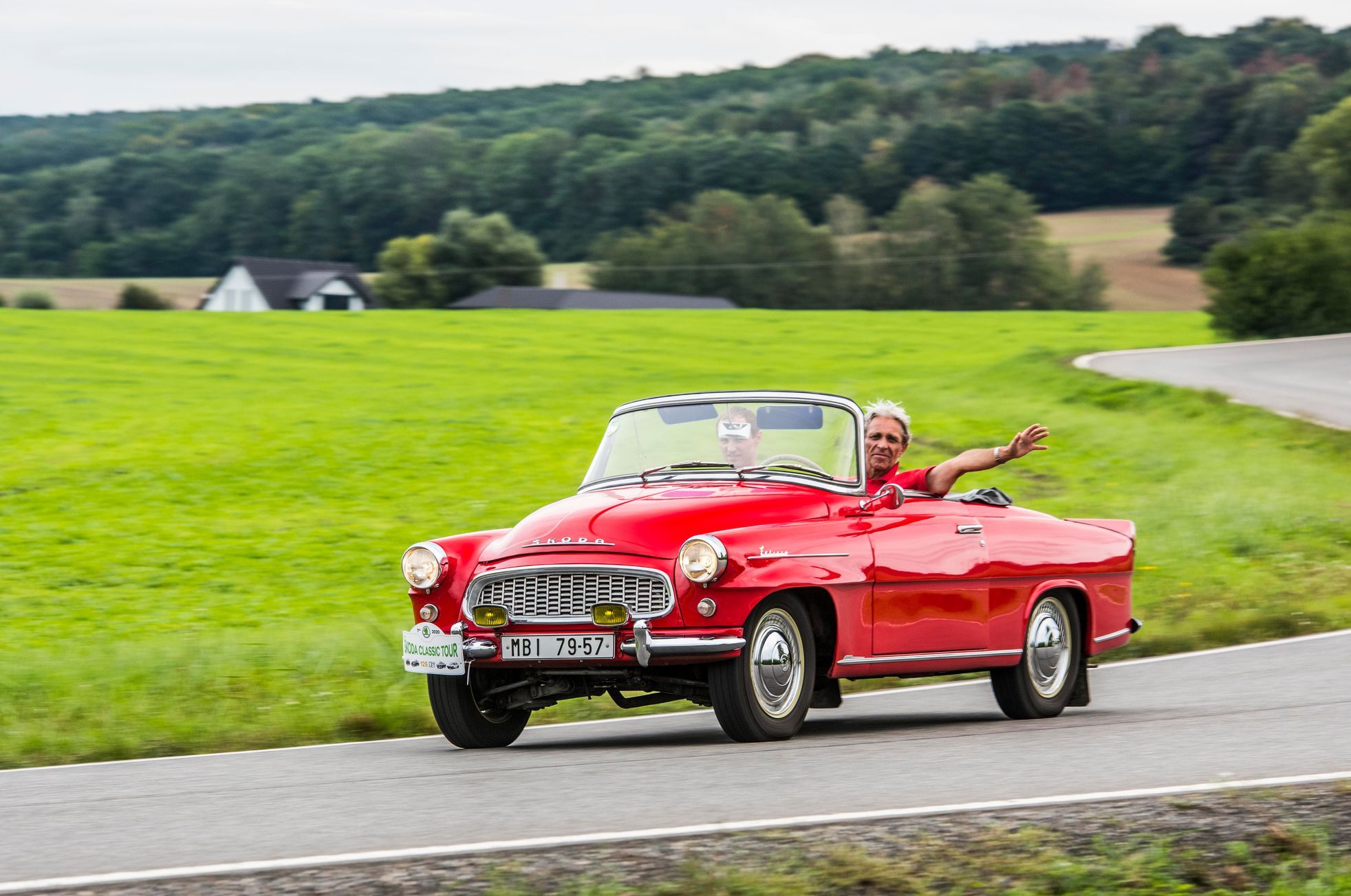 Soutěž o nejpřesnějšího škodováka. Automobilového závodu se zúčastnil i ...