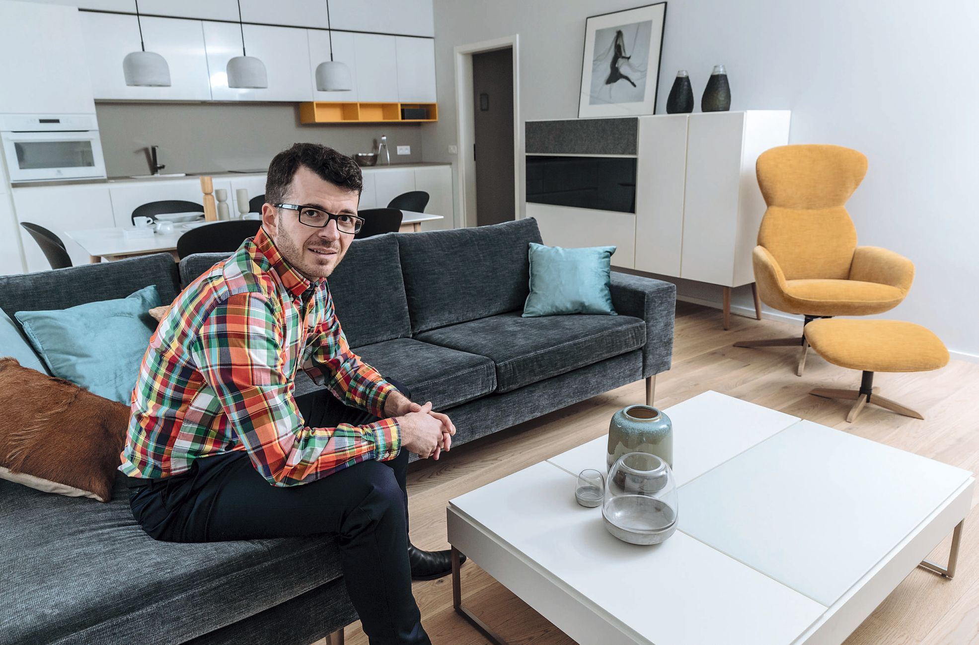 David Chmelař: Jsem fanoušek betonu, je to pro mě přírodní materiál ...