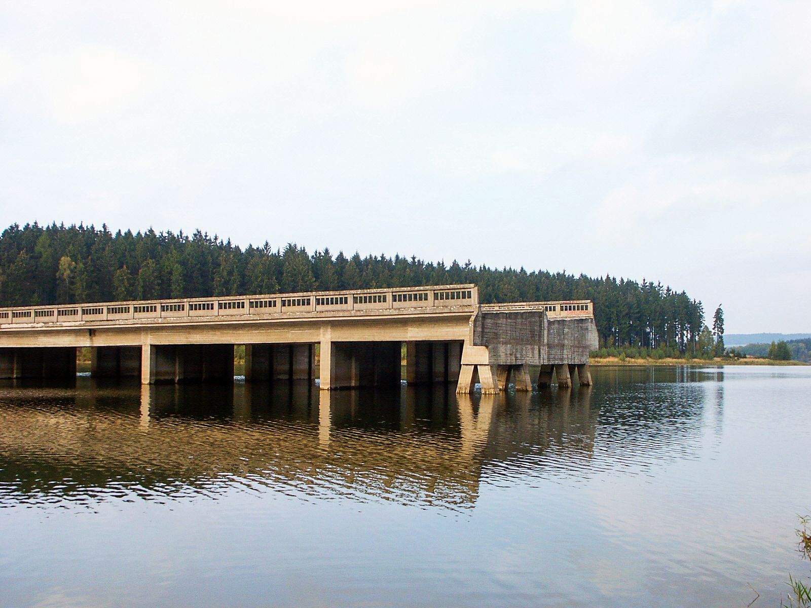 Borovský most, Hitlerův most, Vodní nádrž Želivka, Dvojmost Borovsko ...