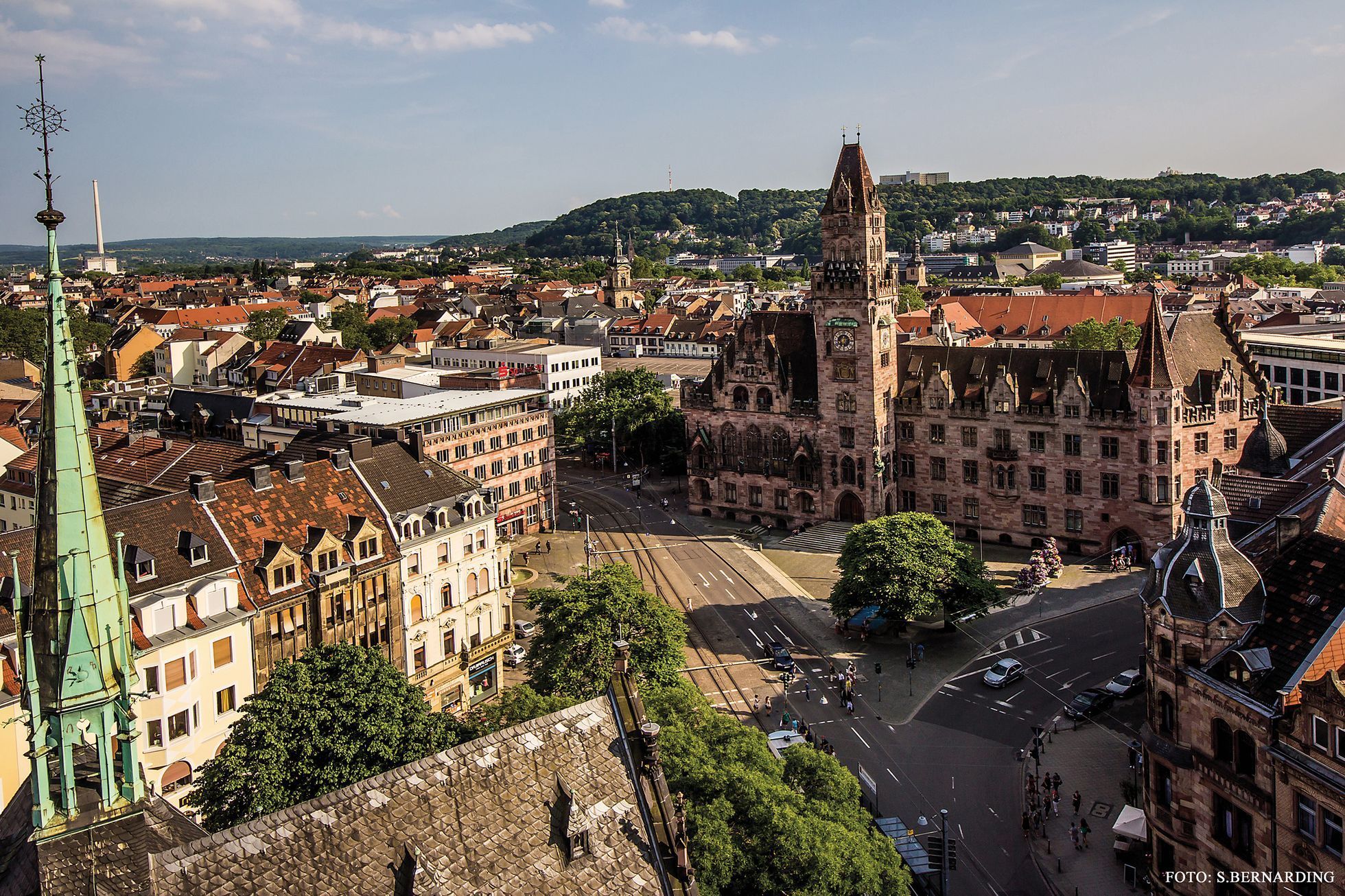 Kam se hrabe vyhlídka Máj. Sársko má unikátní meandr a francouzský šarm ...