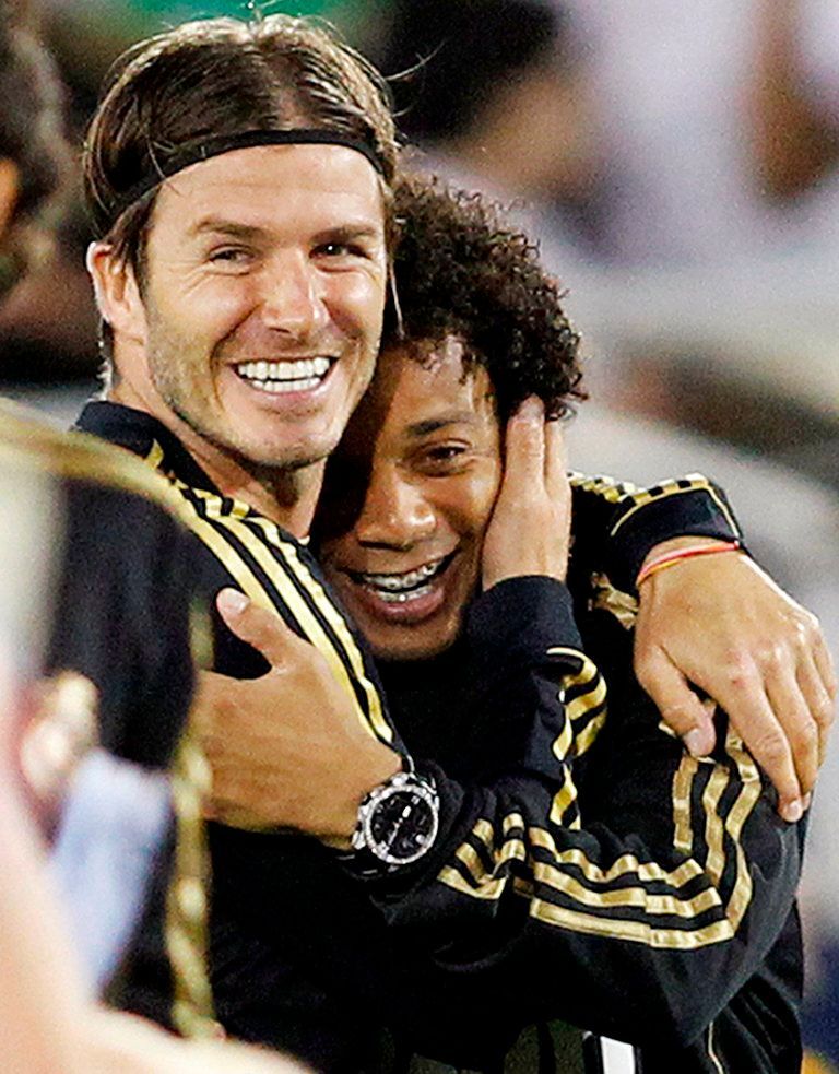 Příprava na novou sezonu: Marcelo a Beckham (Real a LA Galaxy ...