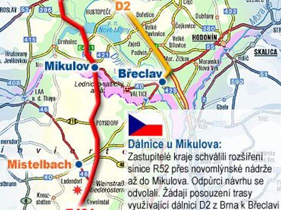 Dálnice do Vídně? Až se Češi dohodnou - Aktuálně.cz