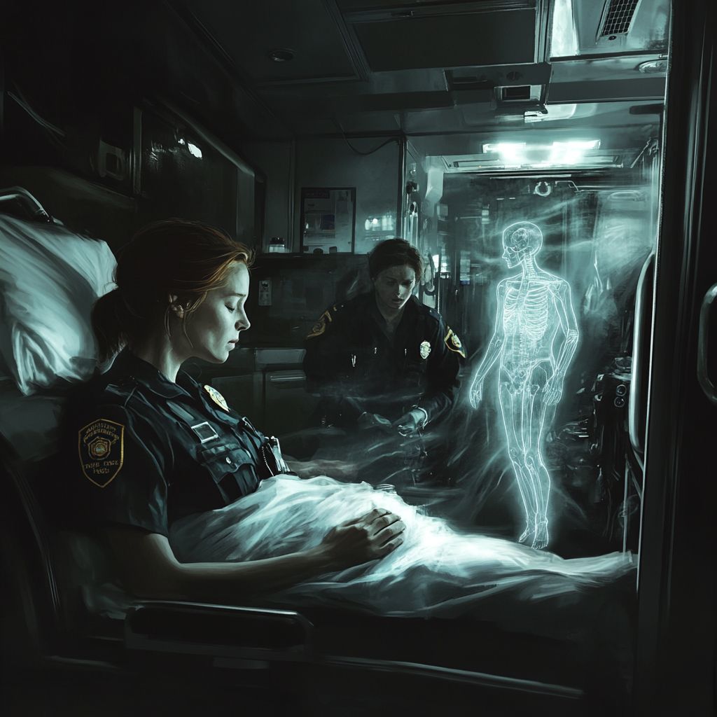 Gina / Bruce Greyson kniha After, 2021, Život po smrti, vizualizace, AI ...