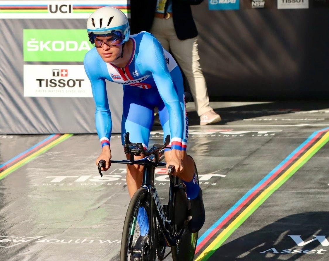 Mathias Vacek na MS cyklistů 2022 v časovce - Aktuálně.cz